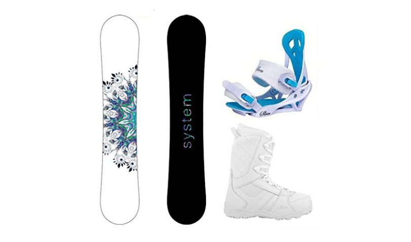System Flite Snowboard 2022 W/Mystic Bindings And Lux Boots Women’s ...